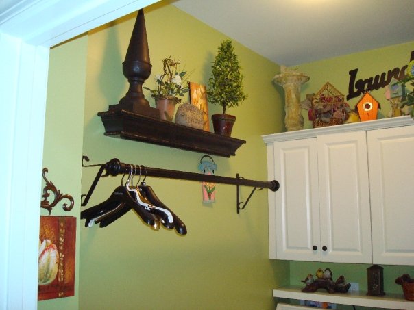 How to Make a Hanging Drying Rod for Clothes - Southern Hospitality