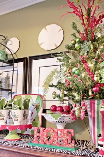 Kitchen Vignettes: Lime and Red - Southern Hospitality