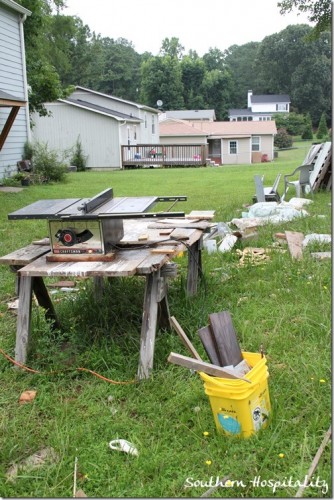 Cleaning up the Backyard - Southern Hospitality