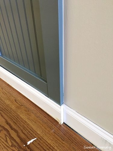 Adding Beadboard to the Bar - Southern Hospitality