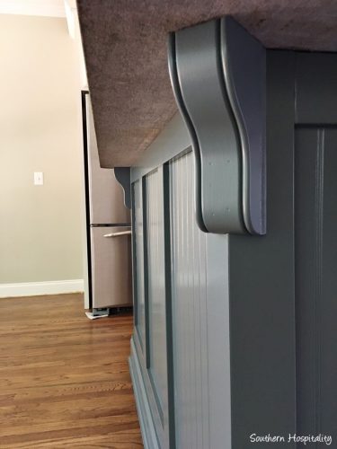 Adding Beadboard to the Bar - Southern Hospitality