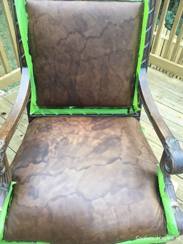 How to Dye Leather Chairs - Southern Hospitality
