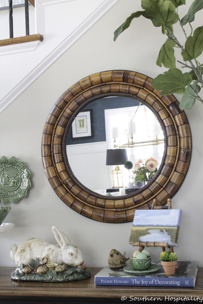 Spring Tour of Living Room and Foyer - Southern Hospitality