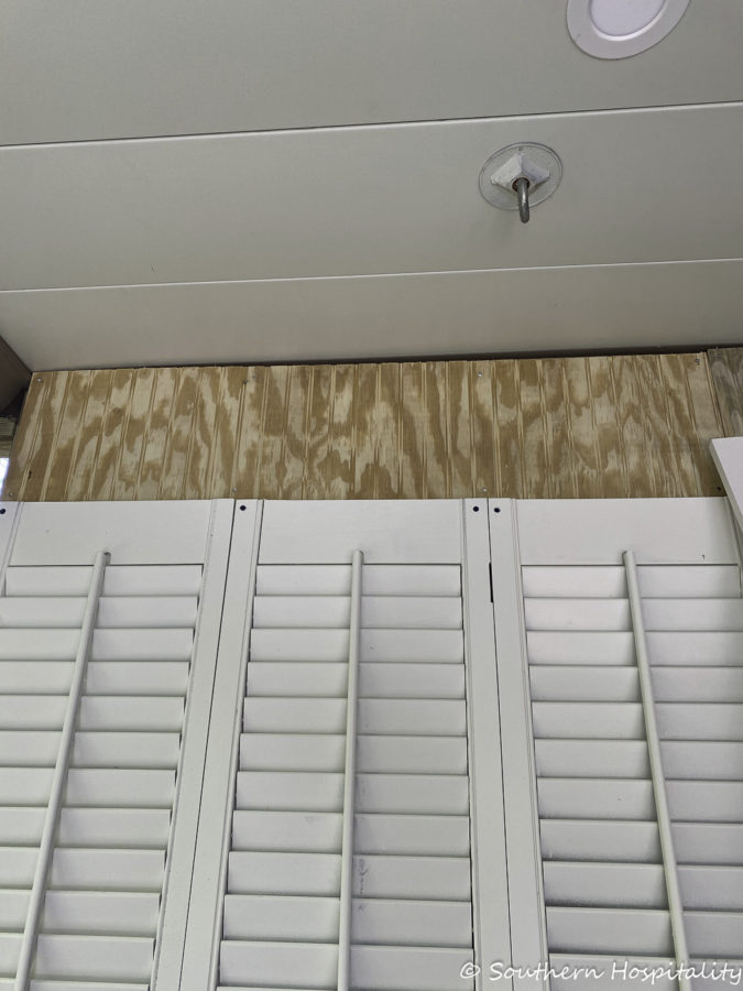 How To Build a Shutter Wall from Old Shutters & Salvaged Window ...