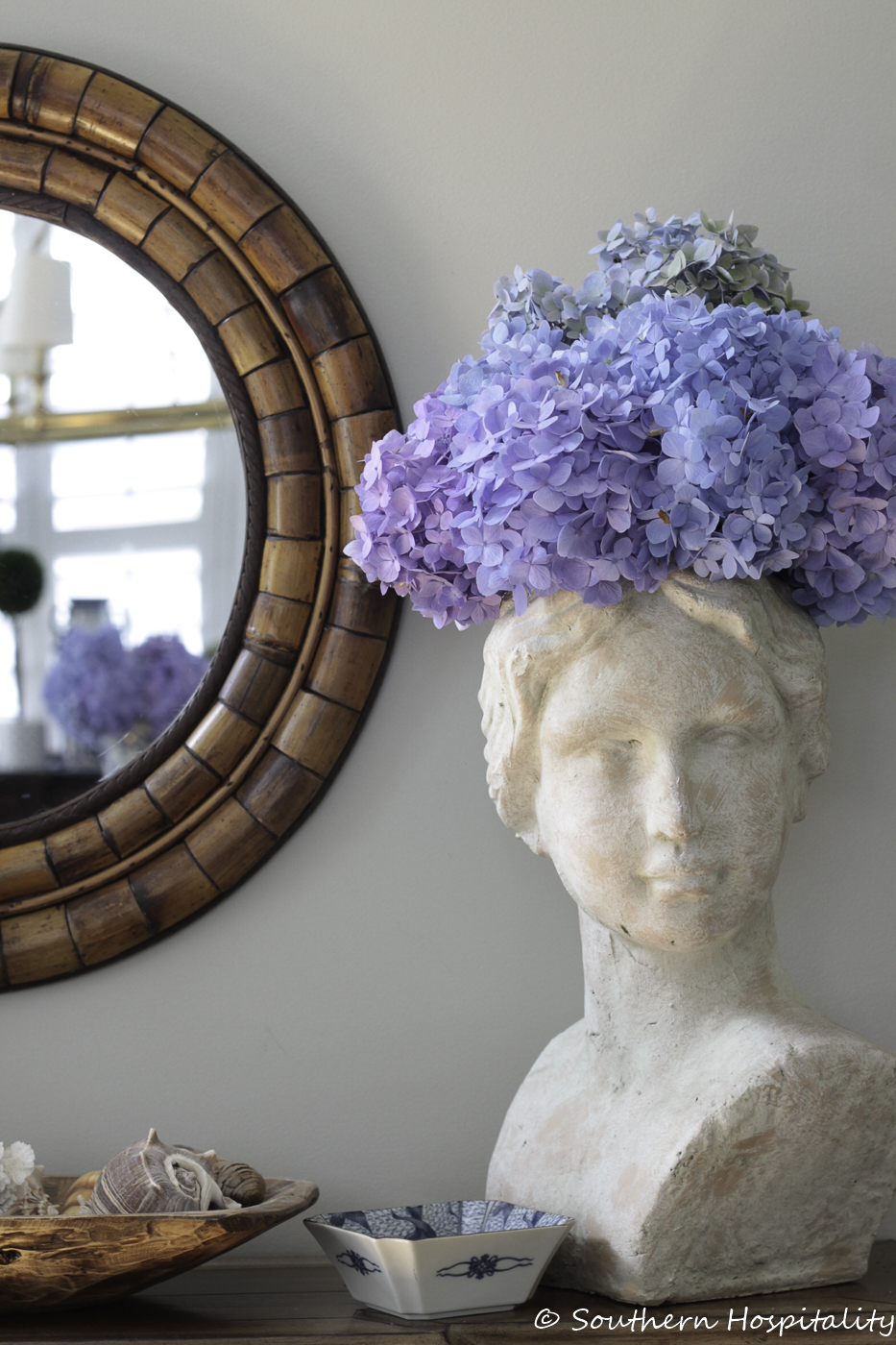 Decorating with Summer Hydrangeas - Southern Hospitality