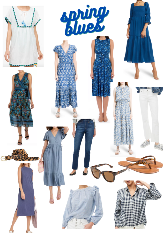 Fashion over 50: Spring Blues - Southern Hospitality