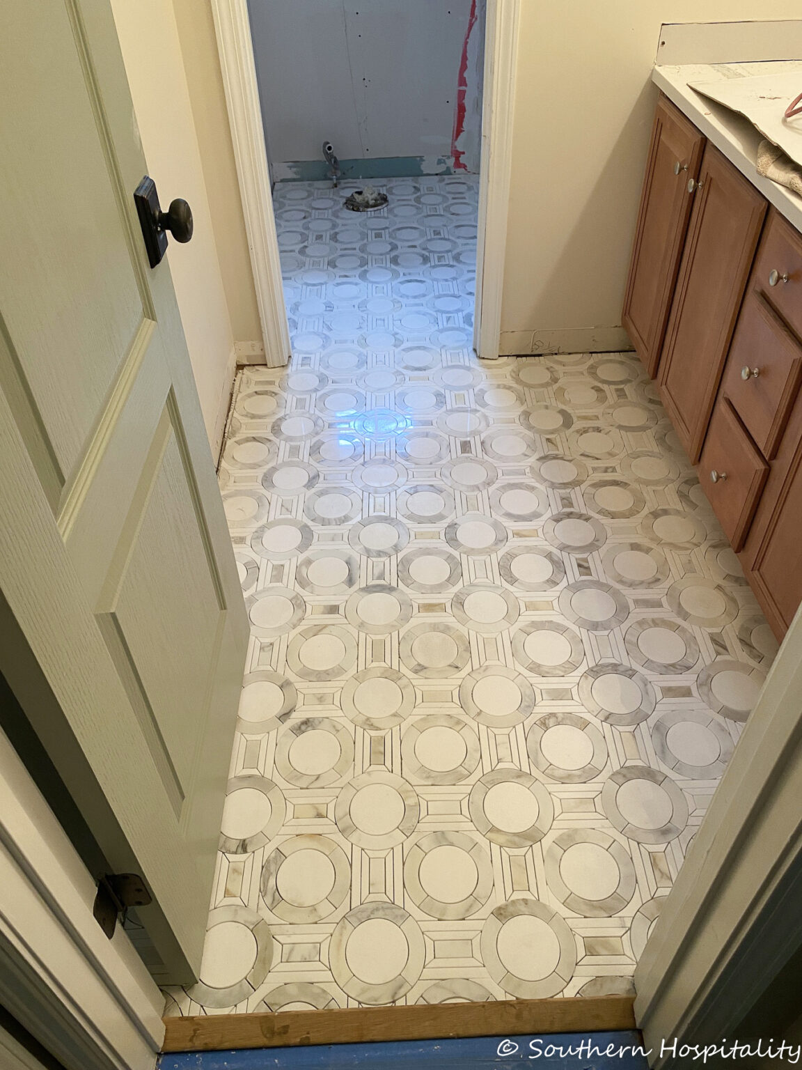 Our Last Bathroom Renovation: Vintage 1930's Style - Southern Hospitality